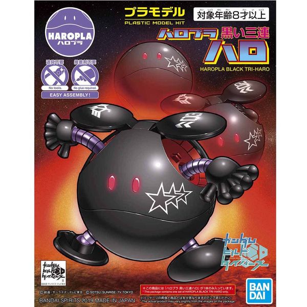 Mô hình Haropla Black Tri-Haro Gundam Build Divers – nShop - Game & Hobby