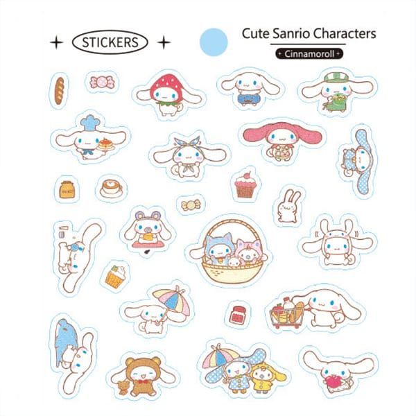 Hình dán Sticker Cute Sanrio Family Characters trang trí sổ – nShop ...