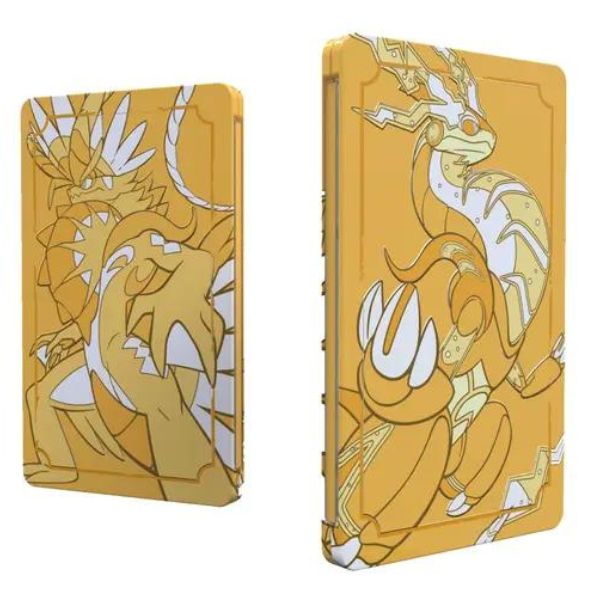 Hộp thiếc Steel Book Double Pack Pokemon Scarlet Violet siêu đẹp ...
