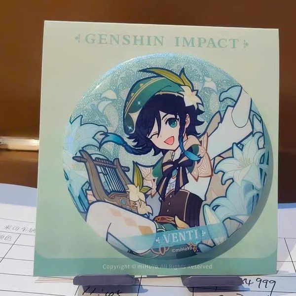 Huy Hiệu Genshin Impact Fenghua's Breathing NG13 siêu đẹp – nShop ...