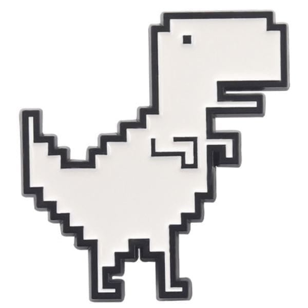 Huy hiệu pin cài hình Khủng long T-rex Internet Chrome Dino – nShop ...