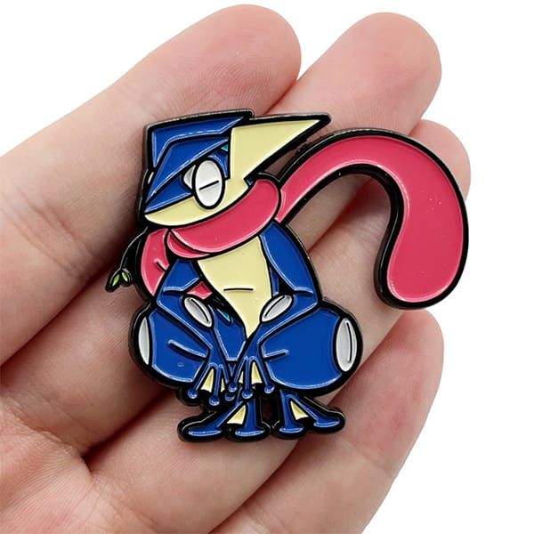 Huy hiệu pin cài áo kim loại Pokemon Greninja Gekkouga Ếch – nShop ...