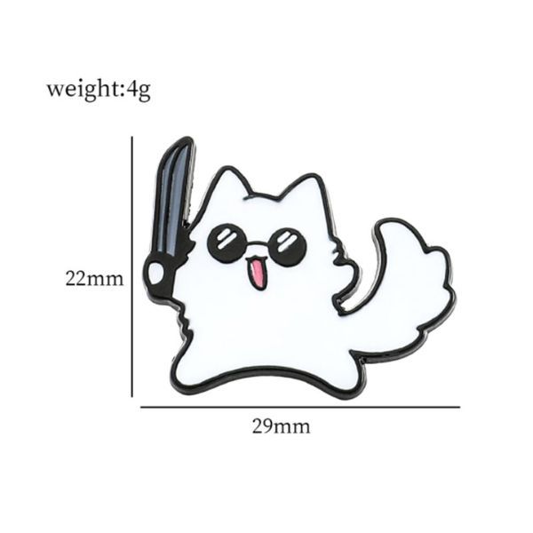 Pin cài kim loại Manga Anime Jujutsu Kaisen Satoru Gojo Mèo – nShop ...