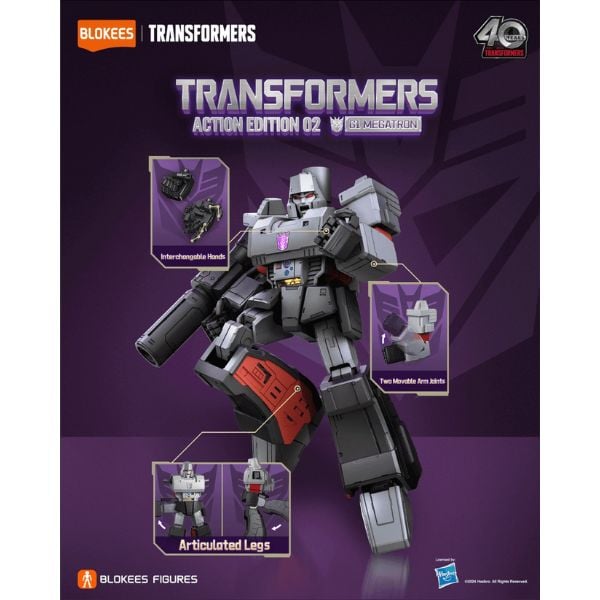 Blokees Figures Transformers Action Edition 02 G1 Megatron – nShop ...