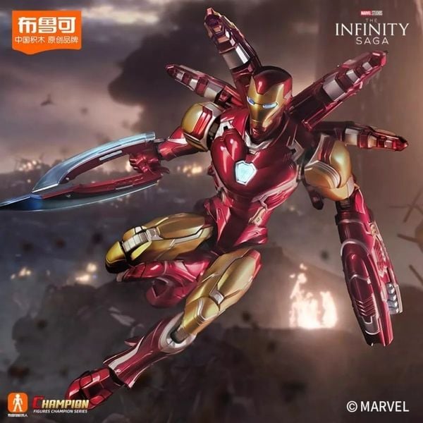 Marvel Hero Champion Class Iron Man MK85 EX Blokees 73920 – nShop - Game & Hobby
