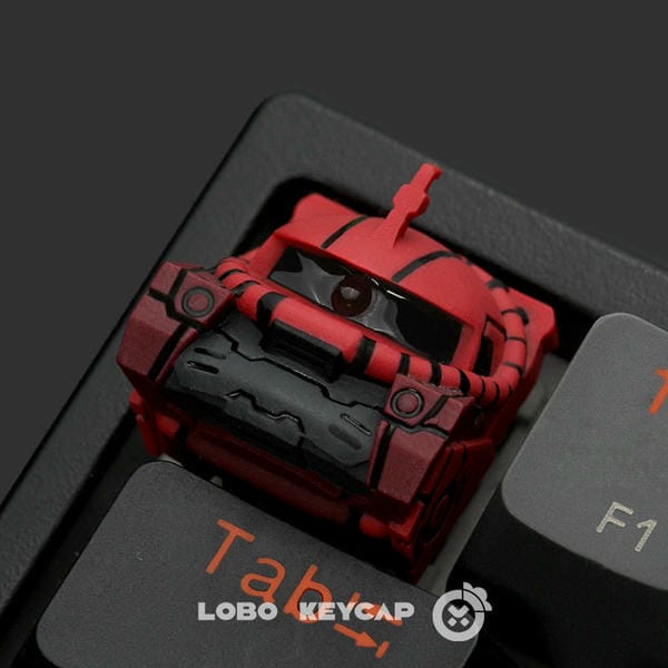 Nút Keycap Artisan Gundam Zaku Char Custom cho phím cơ – nShop - Game ...
