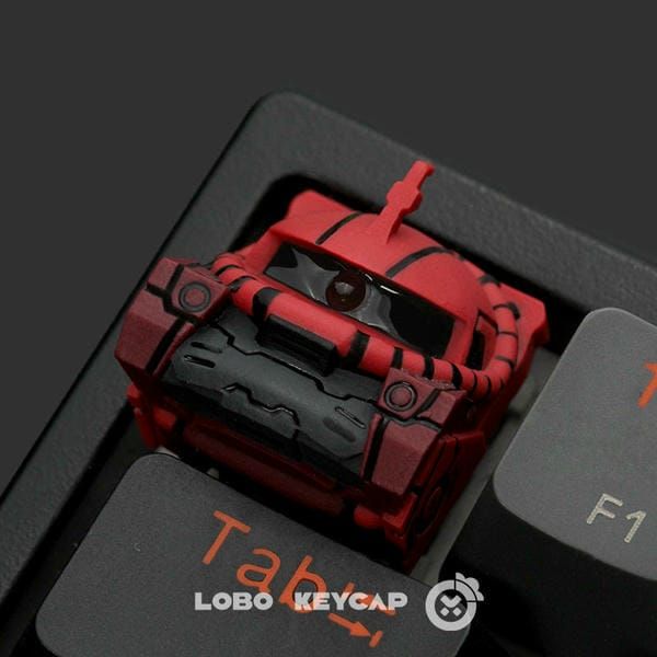 Nút Keycap Artisan Gundam Zaku Char Custom cho phím cơ – nShop - Game ...