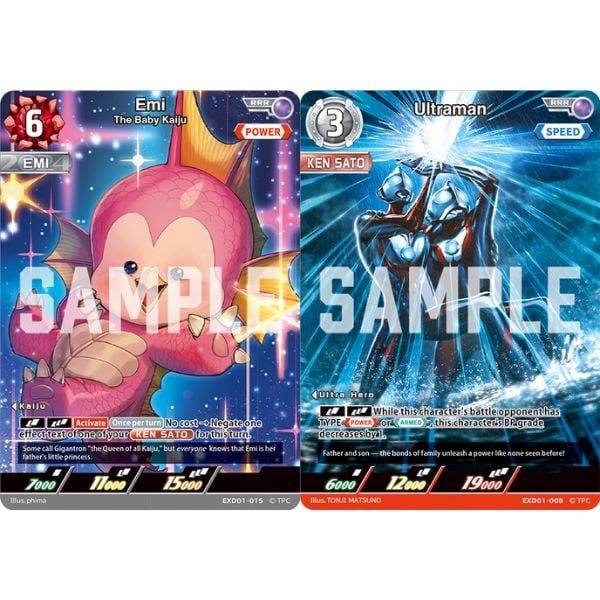 Bộ bài Ultraman Card Game EXD-01 Ultraman Rising Extra Deck – nShop ...