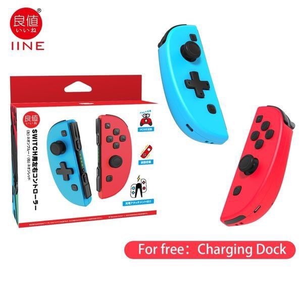 Joy-con IINE Nintendo Switch Neon Red Blue V2 giá rẻ TPHCM – nShop - Game & Hobby