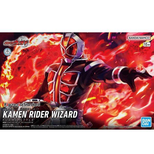 Mô hình Kamen Rider Wizard Flame Style Figure-rise Standard – nShop ...