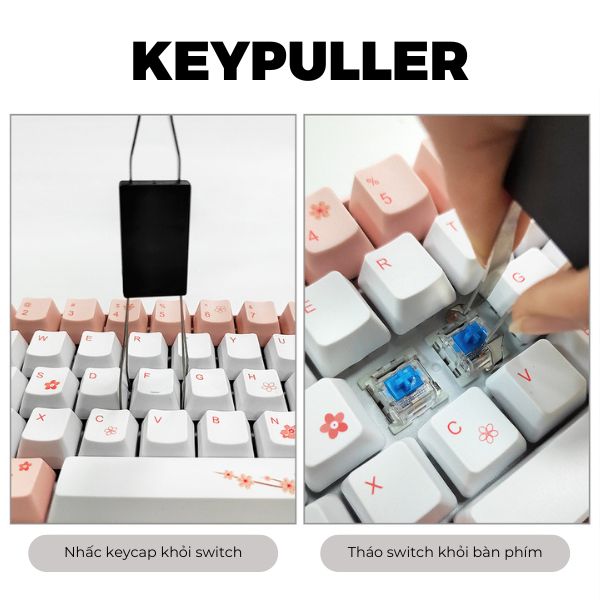 Keypuller Dụng Cụ Tháo Keycap & Switch Bàn Phím Cơ 2 trong 1 – nShop ...