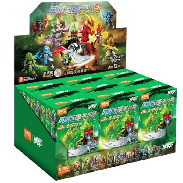 Hero Infinity Galaxy Version Turbo 03 Hero‘s Journey Blind Box Figures ...