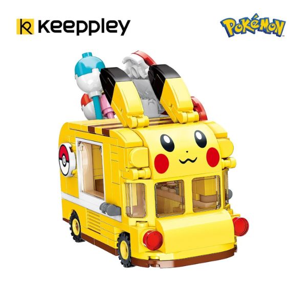 Mô hình xếp gạch Keeppley Pikachu Poke Ball Car K20214 – nShop - Game ...