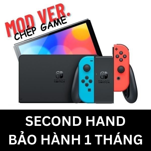 Máy Nintendo Switch OLED Neon Mod và Chép Game máy cũ giá rẻ – nShop ...