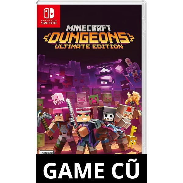 Game Minecraft Dungeons cho Nintendo Switch [Second-hand] – nShop ...