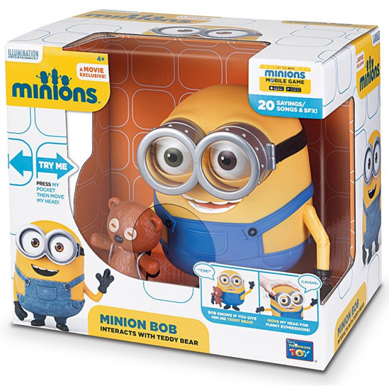 MINION BOB INTERACTS WITH TEDDY BEAR | MINIONS - NShop – nShop - Game ...