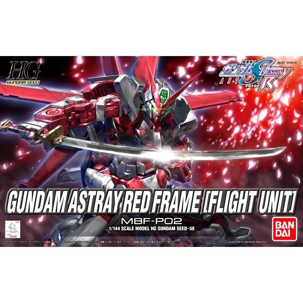 Mô hình Gundam Astray Red Frame Flight Unit HG 1/144 giá rẻ! – nShop ...