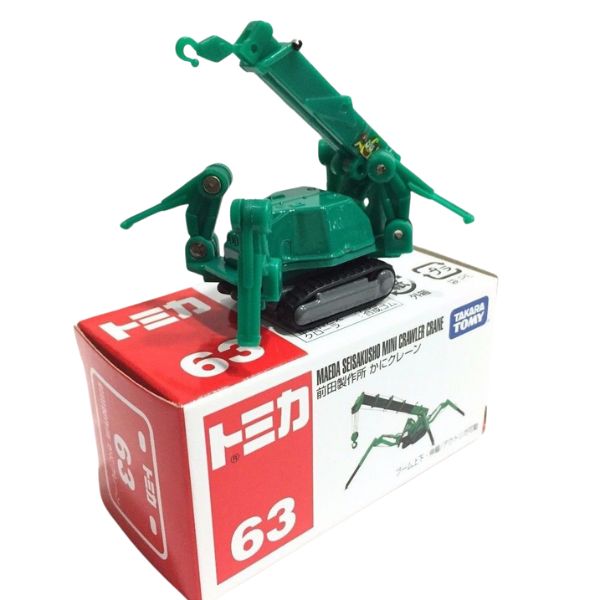 Mô hình Tomica No. 63 Maeda Seisakusho Mini Crawler Crane – nShop ...