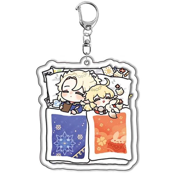 Móc khóa acrylic nhân vật Genshin Impact Sleeping Time Vol 3 – nShop - Game & Hobby