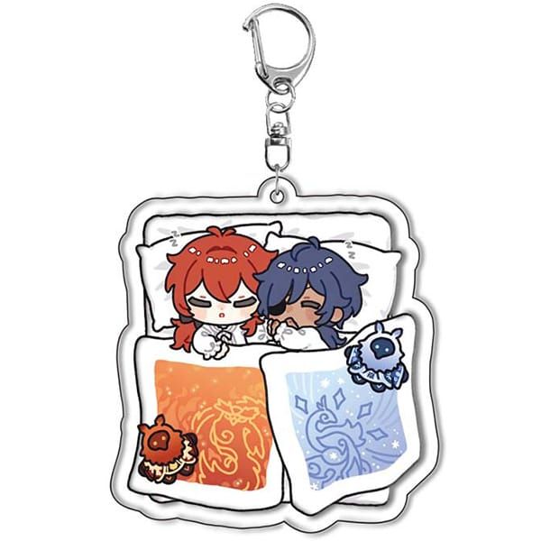 Móc Khóa Acrylic Nhân Vật Genshin Impact Sleeping Time Vol 3 Nshop Game And Hobby
