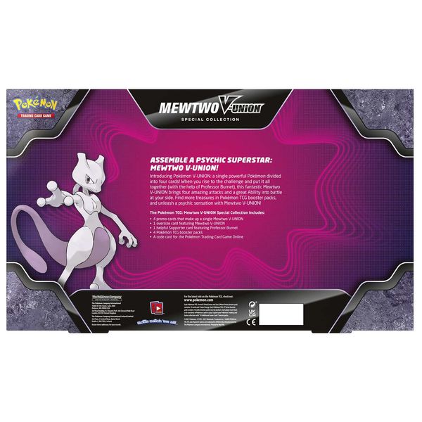 Thẻ bài Pokemon TCG Mewtwo V-UNION Special Collection – nShop - Game ...