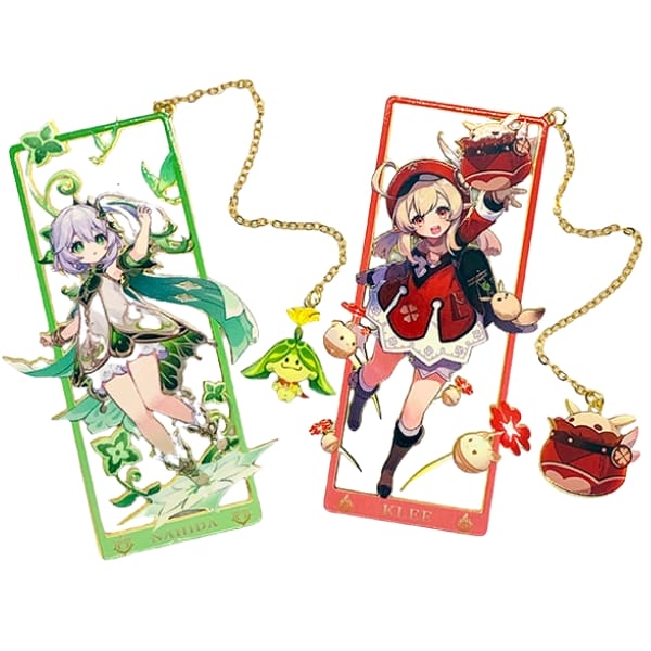 Bookmark Kẹp sách kim loại nhân vật Genshin Impact VOL 2 – nShop - Game ...