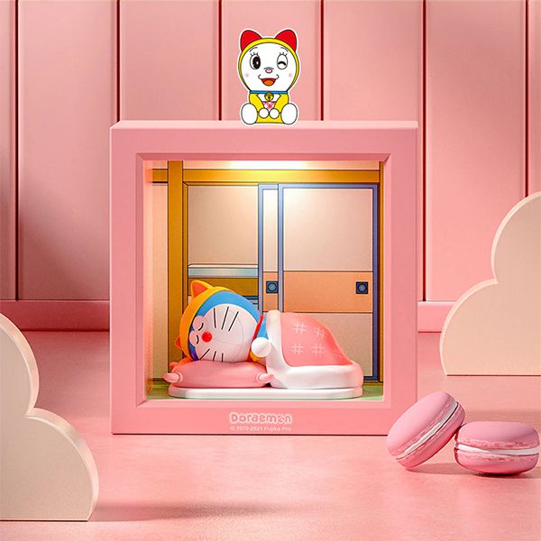 Đèn ngủ trang trí kèm mô hình Doraemon 3D cảm biến nam châm – nShop ...
