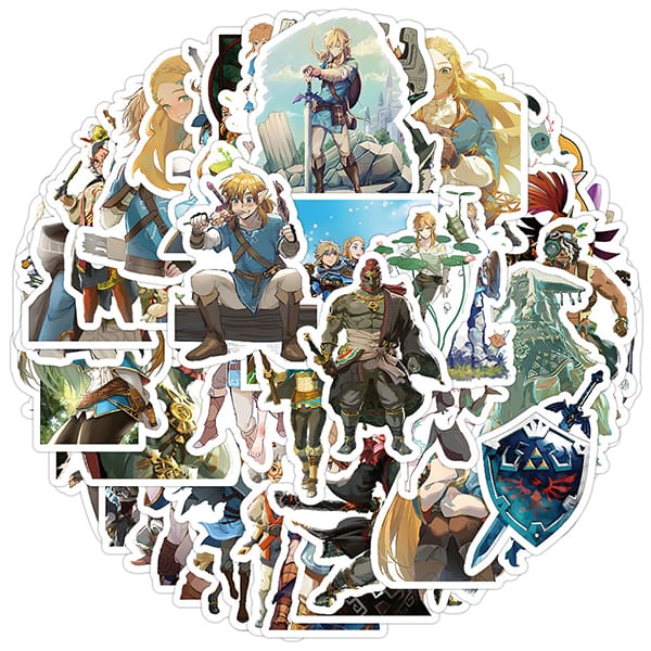 Hình dán Sticker The Legends of Zelda Set 50 cái ngẫu nhiên – nShop ...