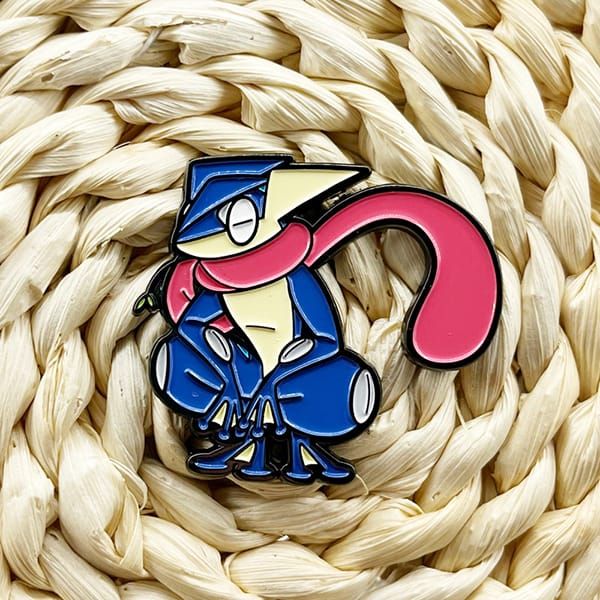 Huy hiệu pin cài áo kim loại Pokemon Greninja Gekkouga Ếch – nShop ...