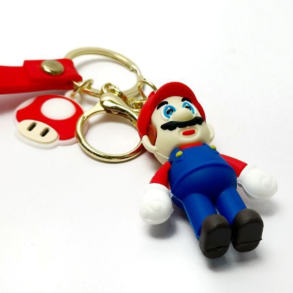 Phụ kiện Móc khóa figure Mario nấm đỏ treo balo, chìa khóa – nShop ...