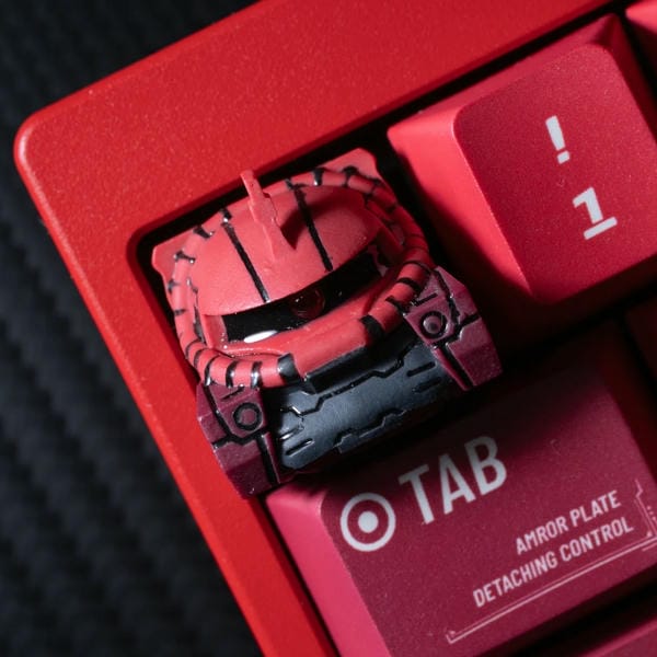 Nút Keycap Artisan Gundam Zaku Char Custom cho phím cơ – nShop - Game ...