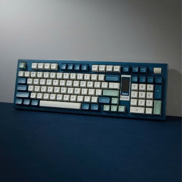 Bàn phím cơ AKKO 5098B Ink Green Kailh Ice Cream Pink – nShop - Game ...