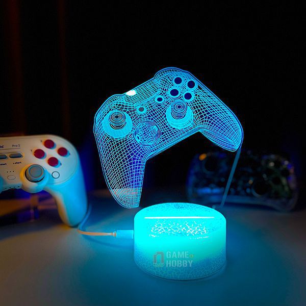 Đèn LED 3D RGB trang trí bàn Game Station tặng kèm remote – nShop ...