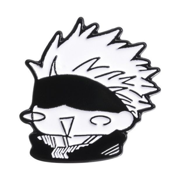 Huy hiệu Pin cài kim loại Jujutsu Kaisen Chibi Black White – nShop ...