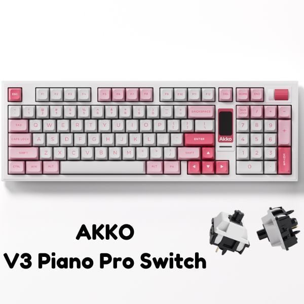 Bàn phím cơ AKKO 5098B Prunus Lannesiana V3 Piano Pro – nShop - Game ...