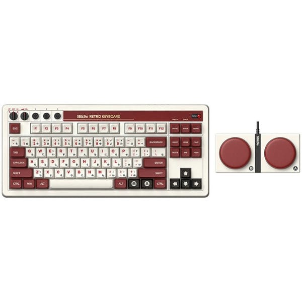Bàn phím cơ 8BitDo Retro Mechanical Keyboard - FAMI Edition – nShop ...
