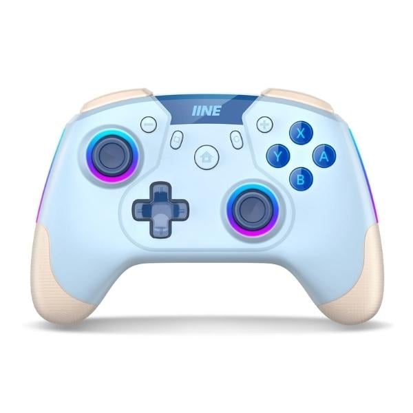 Aurora Blue Wireless Mechanical Pro Controller Nintendo Switch IINE ...