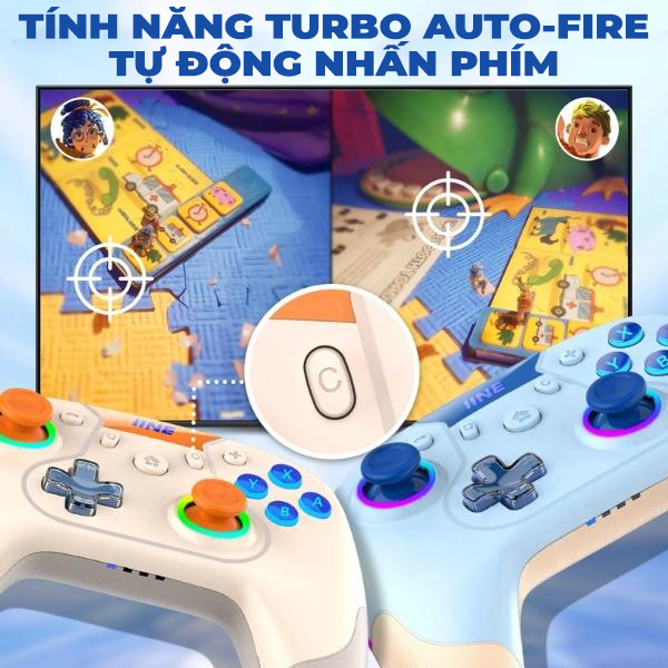 Aurora Blue Wireless Mechanical Pro Controller Nintendo Switch IINE ...