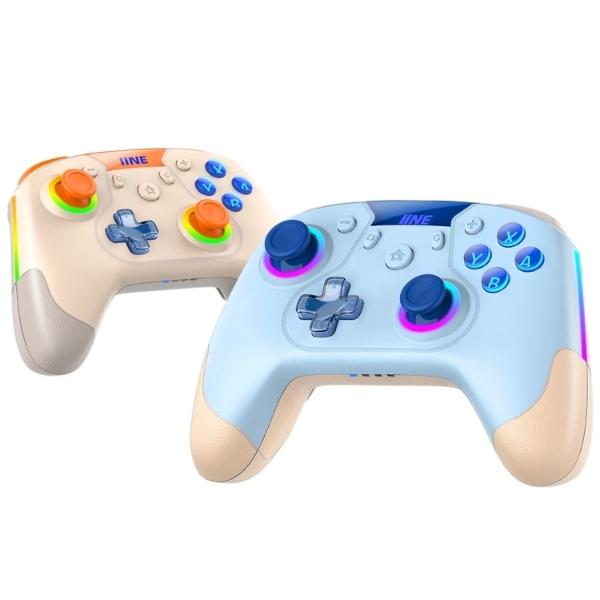 Aurora Blue Wireless Mechanical Pro Controller Nintendo Switch IINE ...