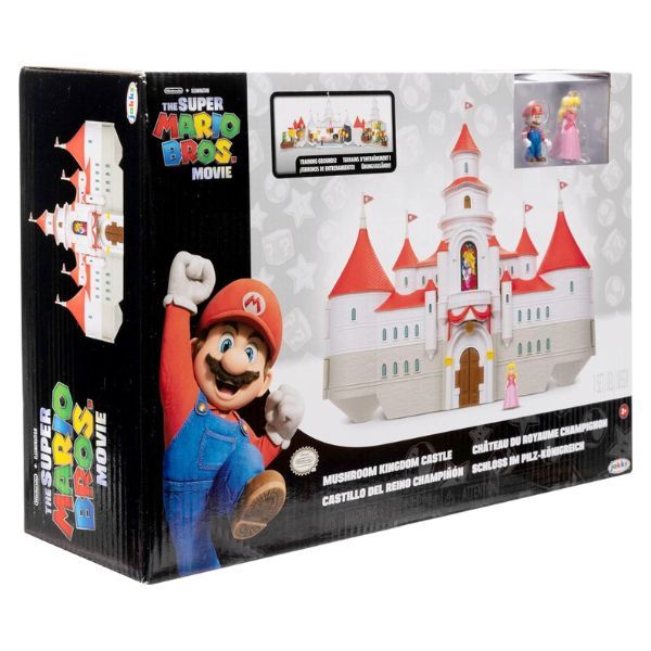 Đồ chơi Super Mario Bros Movie Mushroom Kingdom Castle Playset – nShop - Game & Hobby