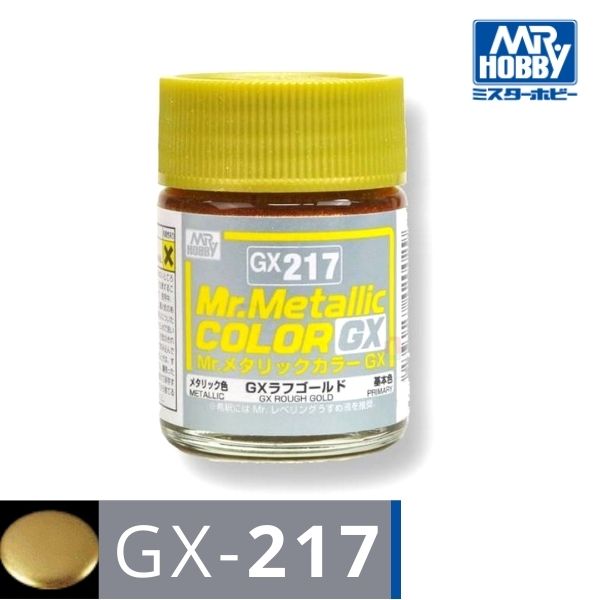 Sơn mô hình Mr.Metallic Color GX217 Rough Gold vàng kim loại – nShop ...
