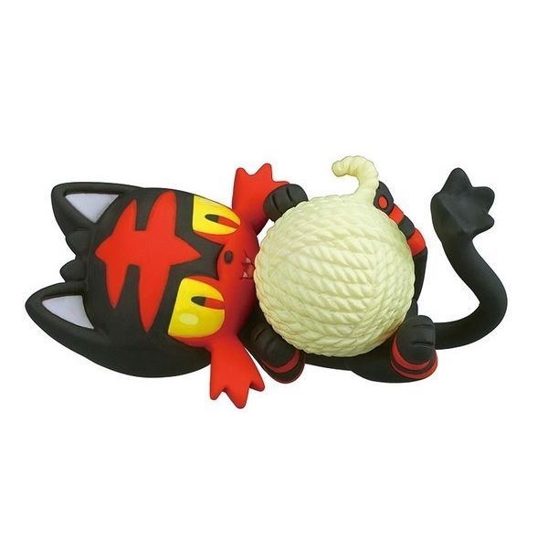 Figure Litten trong Pokemon Nukunuku Time – nShop - Game & Hobby