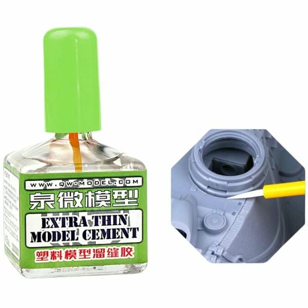Keo dán mô hình nhựa QW Model Cement Extra Thin 45ml – nShop - Game & Hobby