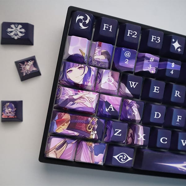 Bộ Keycap bàn phím cơ Genshin Impact Raiden Shogun Full Set – nShop ...