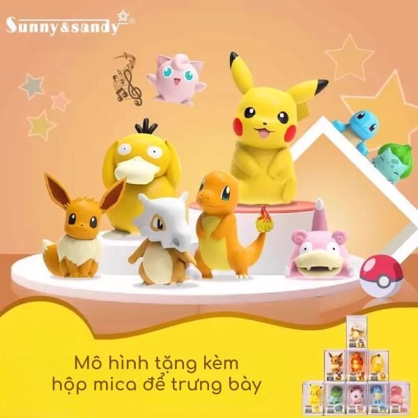 Mô hình Pokemon Figure Stamp đa năng giá tốt tặng hộp mica – nShop ...