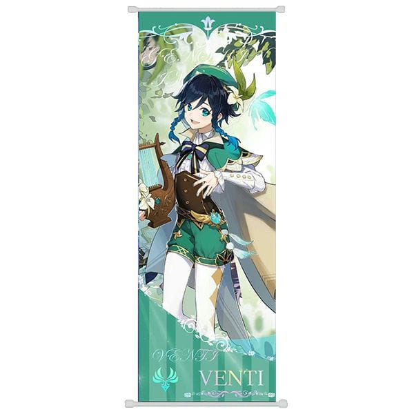 Poster vải tranh cuộn hình anime game Genshin Impact Vol 6 – nShop ...