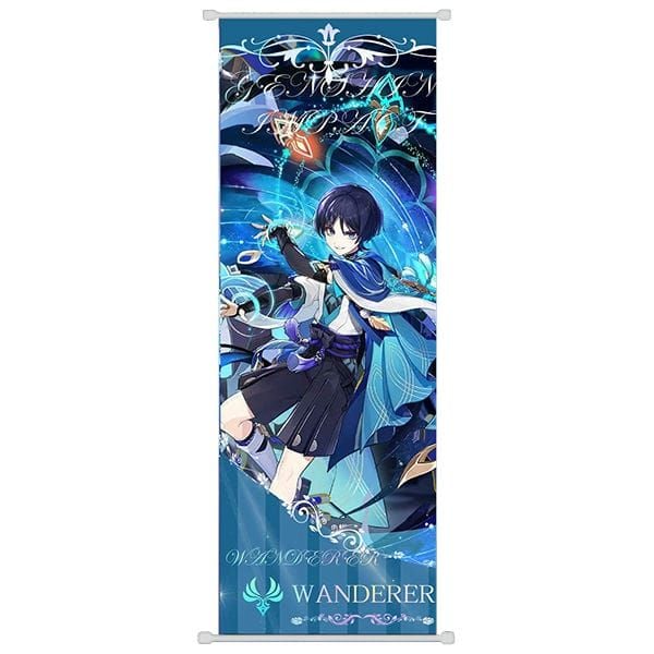 Poster vải tranh cuộn hình anime game Genshin Impact Vol 6 – nShop ...