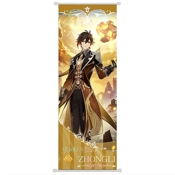 Poster vải tranh cuộn hình anime game Genshin Impact Vol 6 – nShop ...
