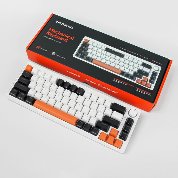 Bàn phím cơ Zifriend ZA68 Pro White Night Crown Hot Swap – nShop - Game ...