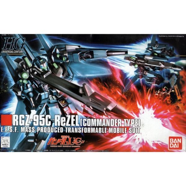 Siêu thị robot Gundam RGZ-95C ReZel Commander Type HGUC 1/144 – nShop ...